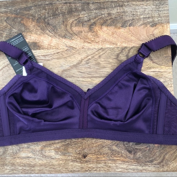 Bali | Intimates & Sleepwear | Purple Bali Double Support Comfort U Bra ...